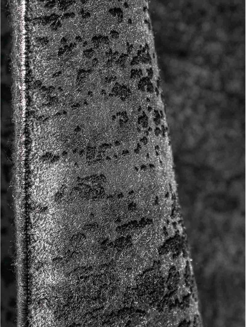 Alfombra Cobra Lujo Koko Negra - mihran